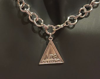 Delta Sigma Theta Symbols Necklace Gold Plated Stainless Steel - Etsy