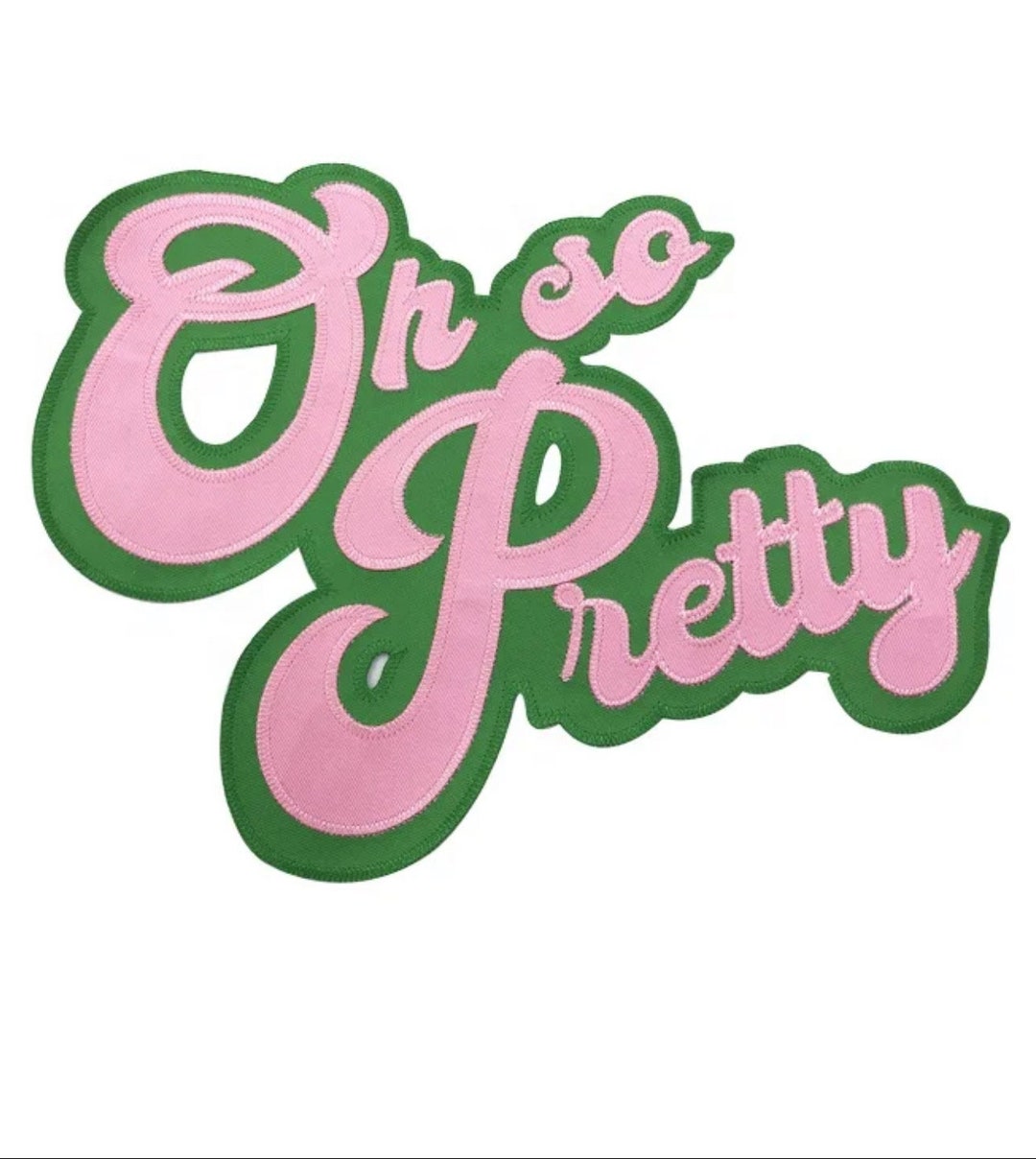 Oh so Pretty Appliqué Sorority Iron on Patch - Etsy