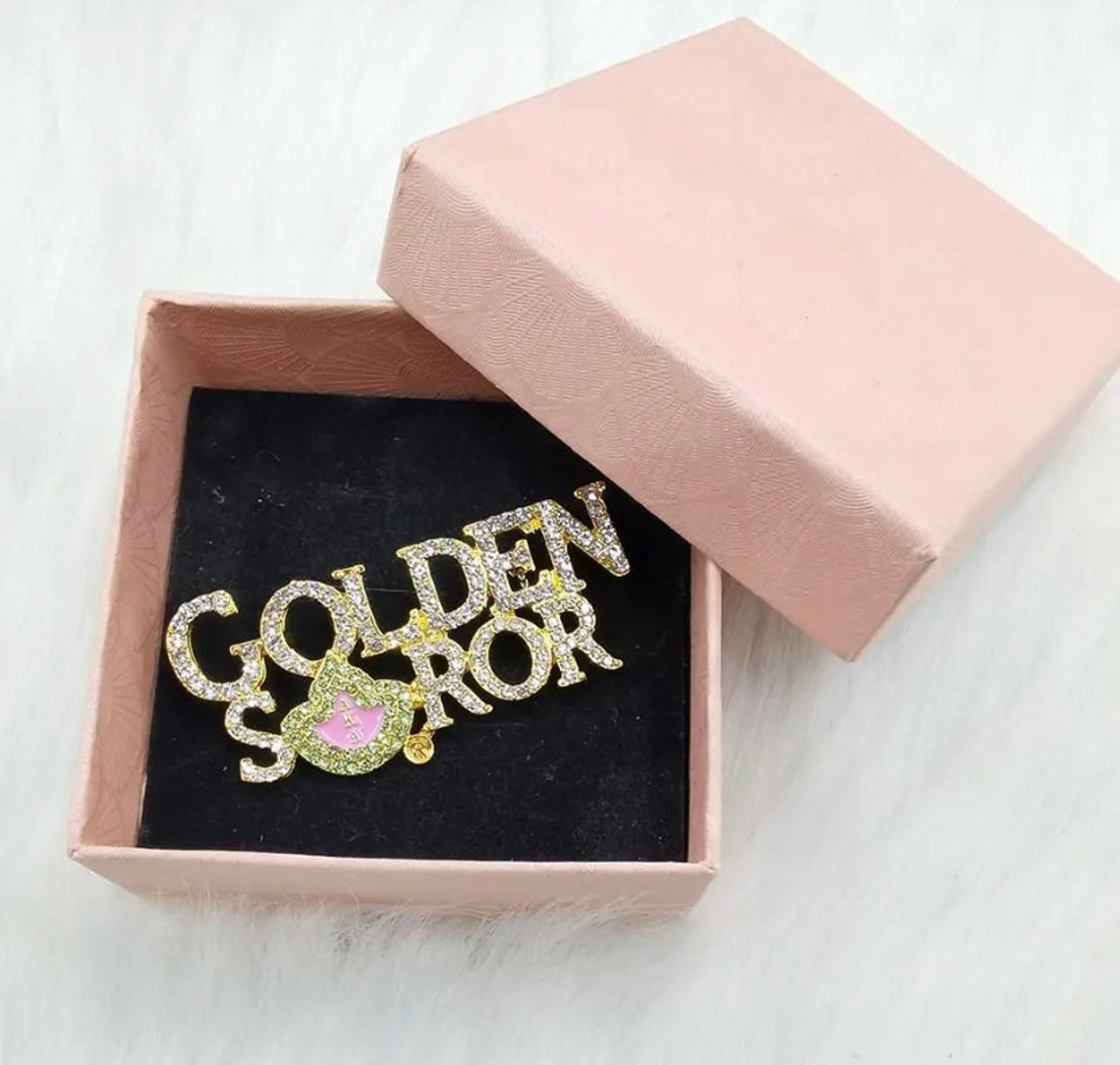 Golden Soror Brooch - Etsy