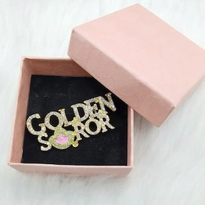 Golden Soror Brooch - Etsy