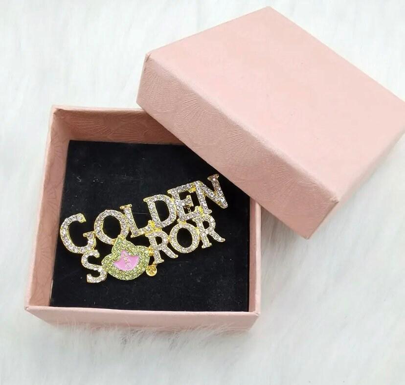 Golden Soror Brooch - Etsy
