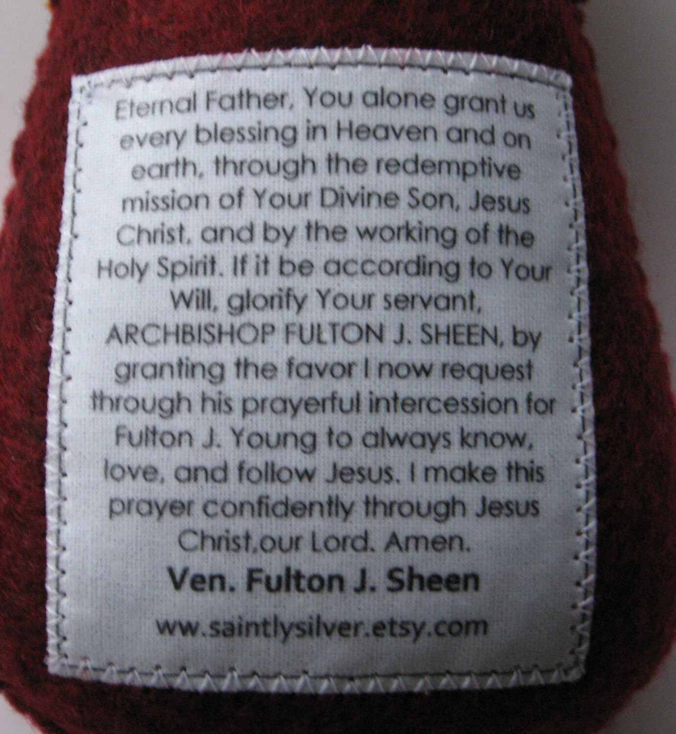 Bl. Fulton Sheen Felt Saint Softie - Etsy