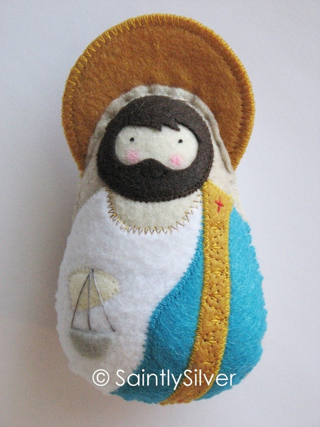 St. Benjamin Felt Saint Softie - Etsy