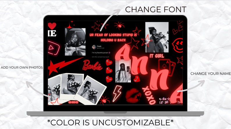 Y2k Desktop Wallpaper, Y2k Aesthetic Wallpaper, Cute Desktop Wallpaper ...