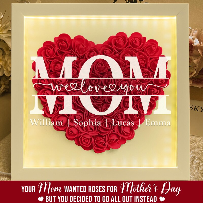 Mother Shadow Box - Etsy