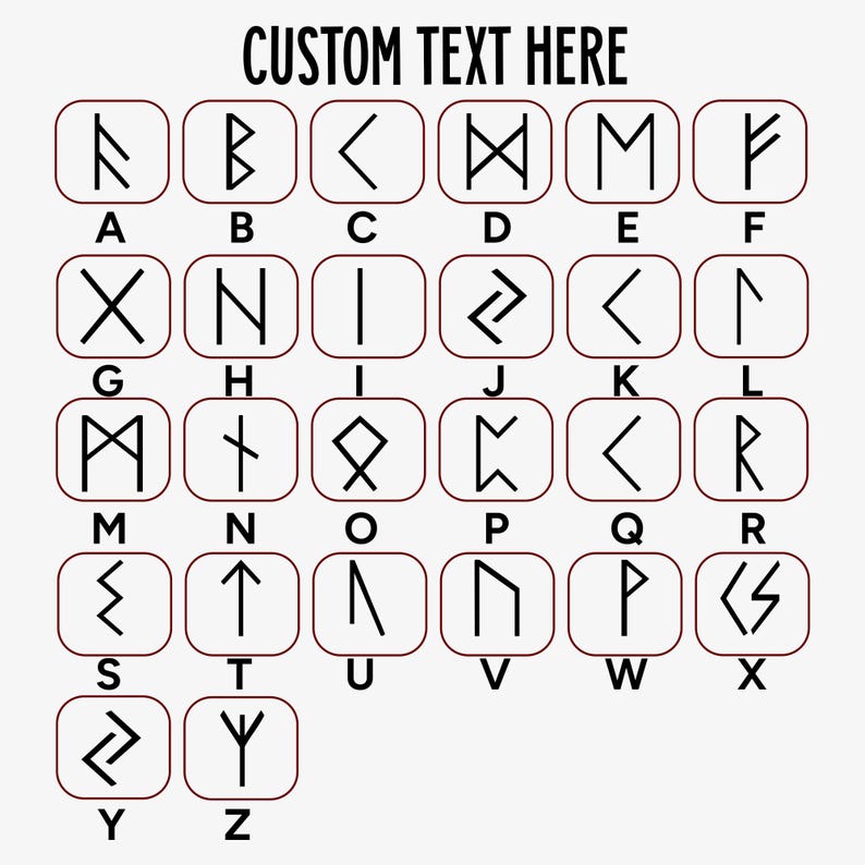 Personalized Viking Runes, Nordic Whiskey Glass, Norse Mythology ...