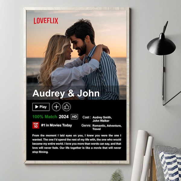 Romantic Movie Poster - Etsy