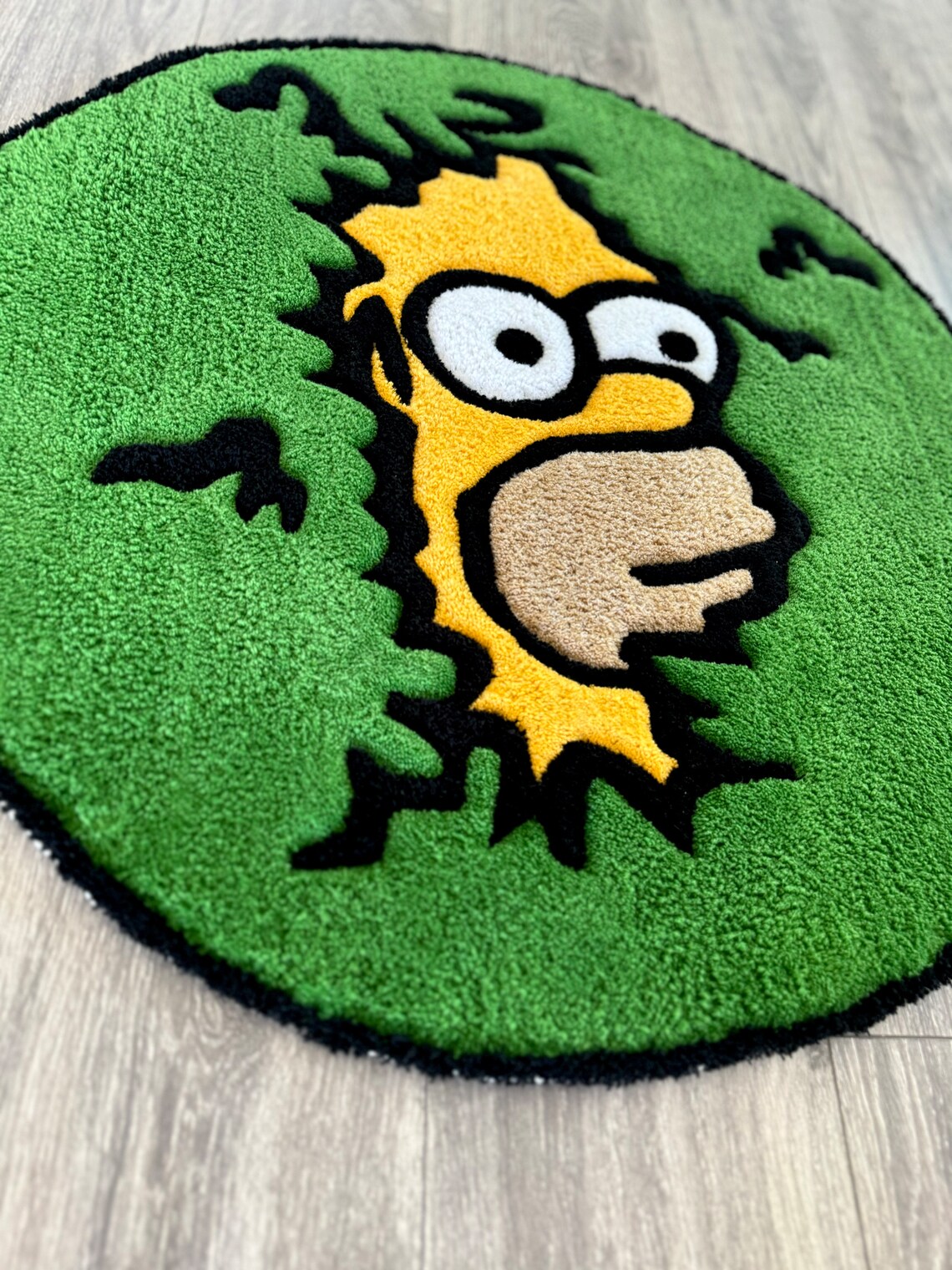 Custom Tufting Rug, Homer Simpson, Hand Made - Etsy