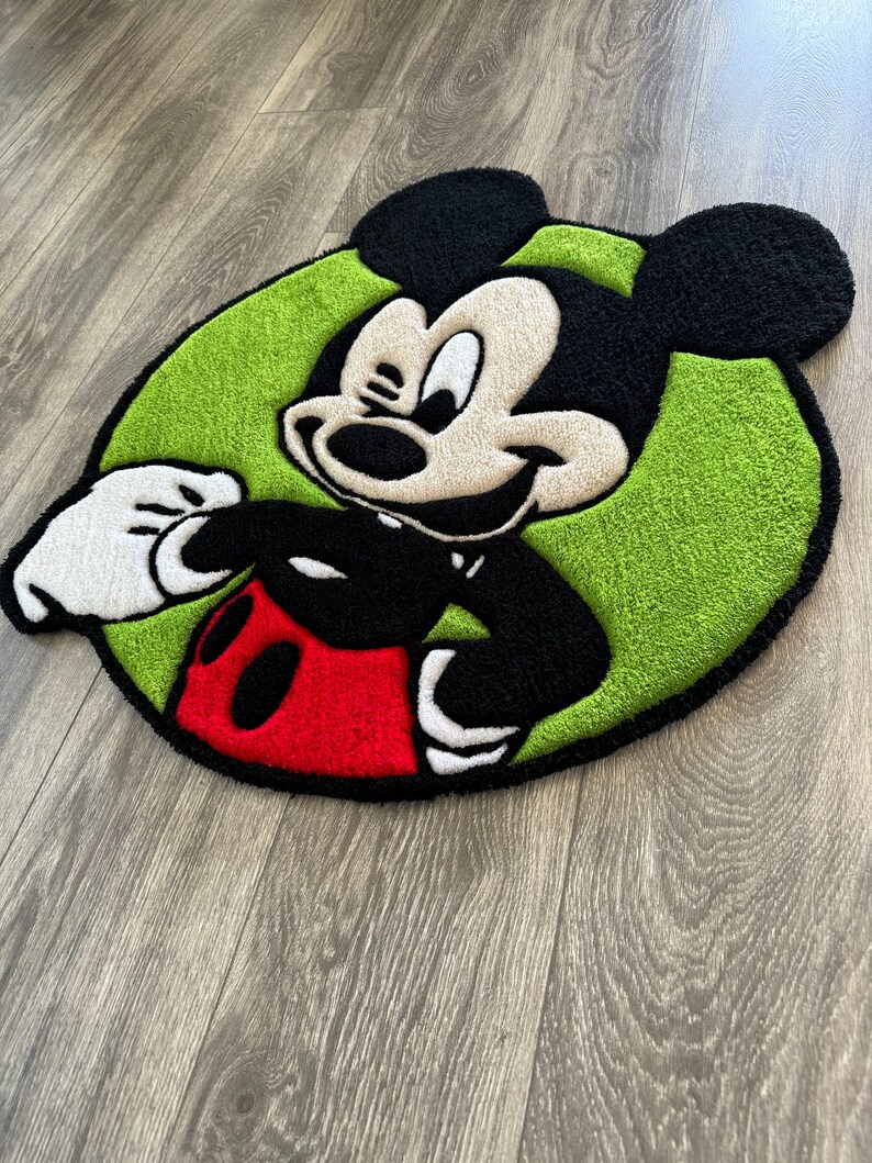 Rug, Tufting Rug Mike Mouse - Etsy