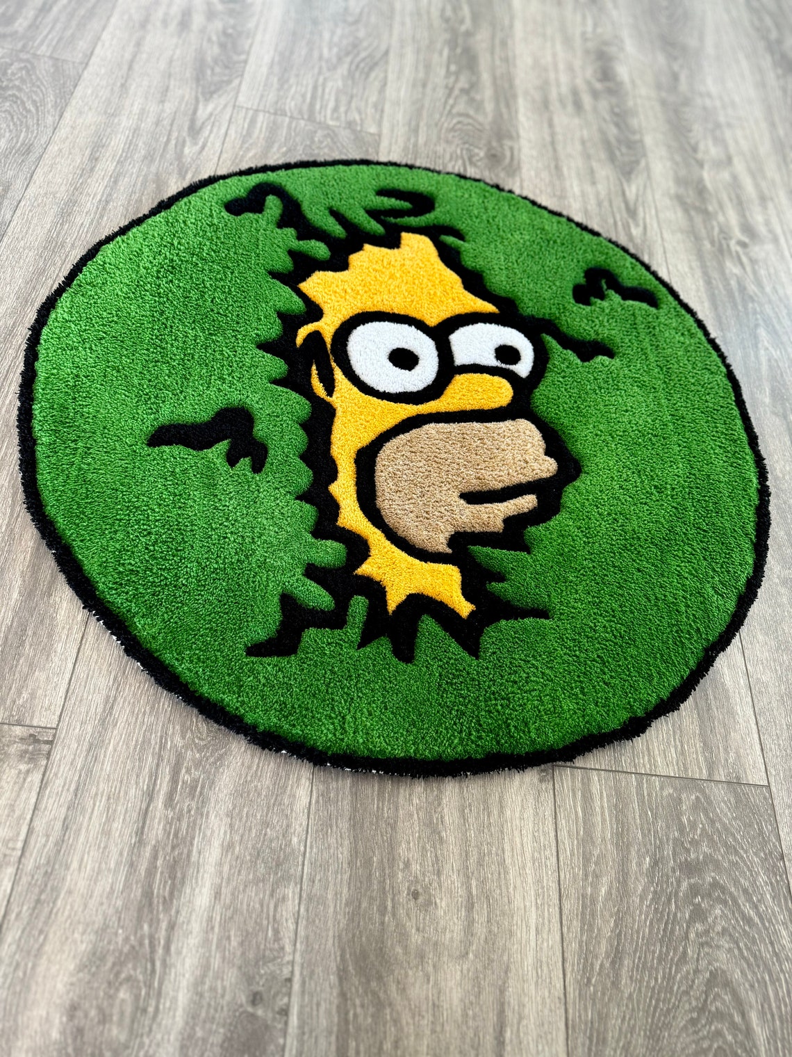 Custom Tufting Rug, Homer Simpson, Hand Made - Etsy
