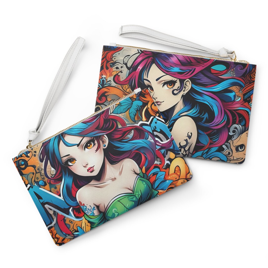 Lia Graffiti Clutch Bag - Etsy