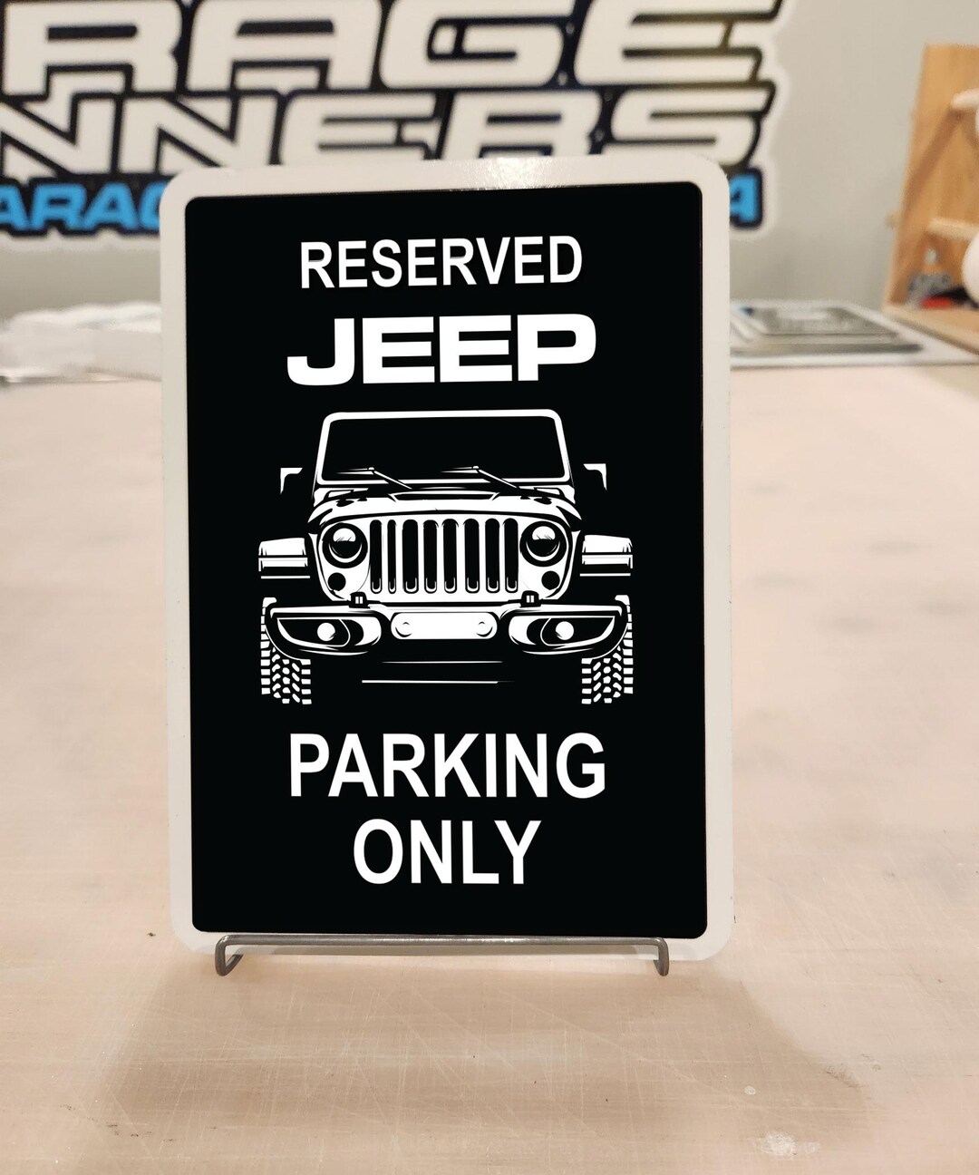 4X4 Jeep , Gladiator Sign, Wrangler Owners, American Offroad, Garage ...