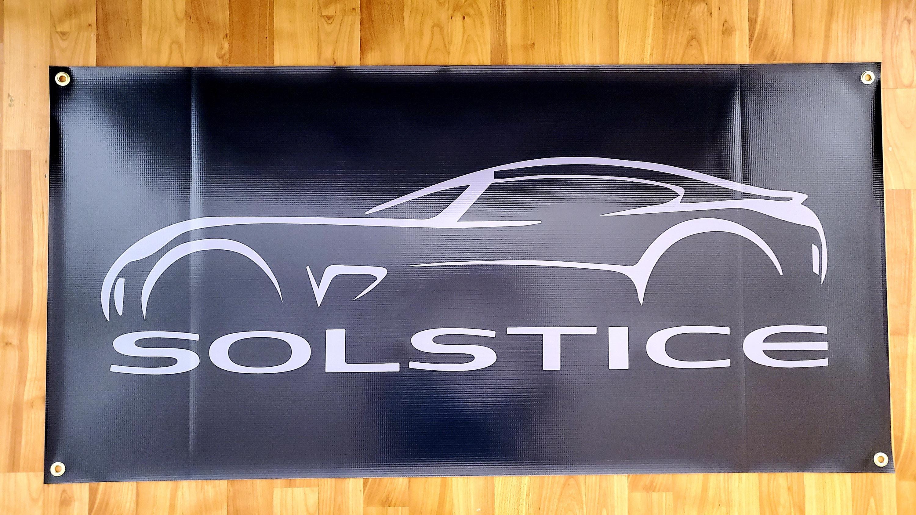 Big Vinyl Banner Sign Poster Pontiac Solstice Coupe 4'x2' Garage, Shop ...