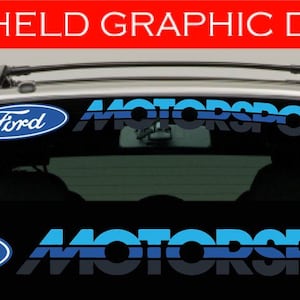 Ford Motorsport Windshield Banner - Etsy
