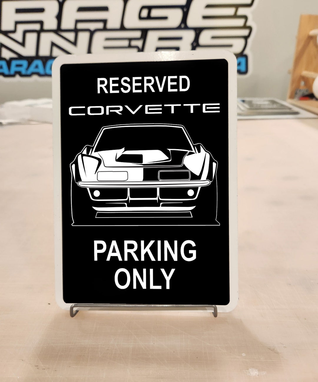Classic Corvette C3 , Stingray Sign, Corvette Owners, American Muscle ...