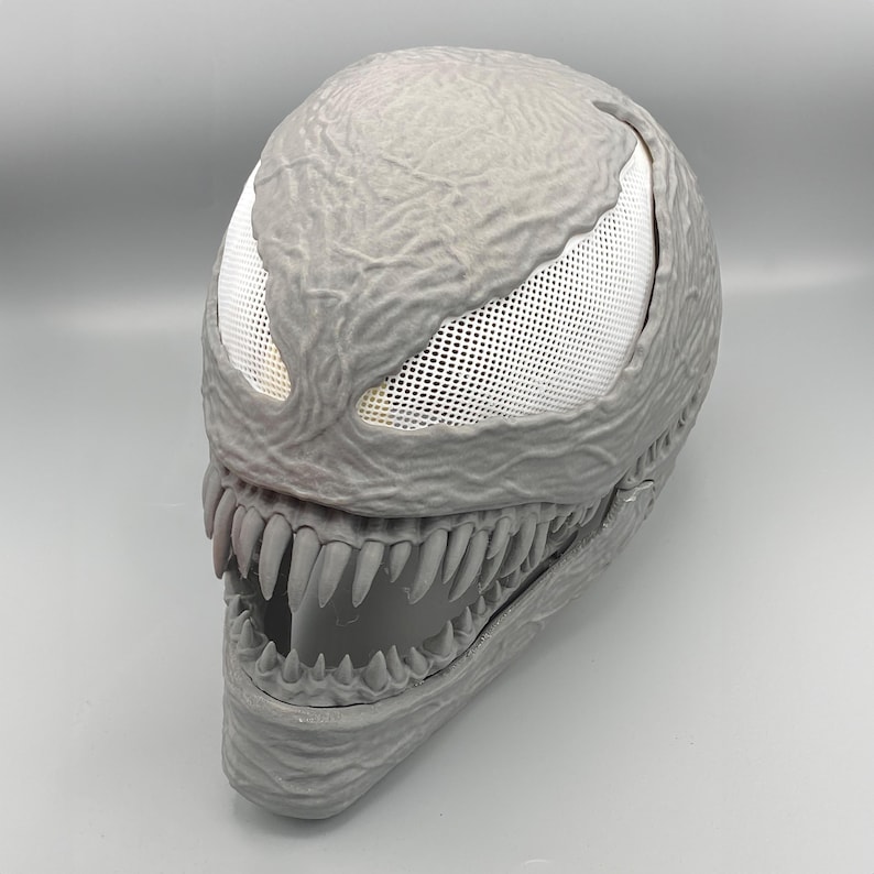 Venom 3 Mask Movie 2024 Version - 3D Printed With Movable Jaw or Tongue ...