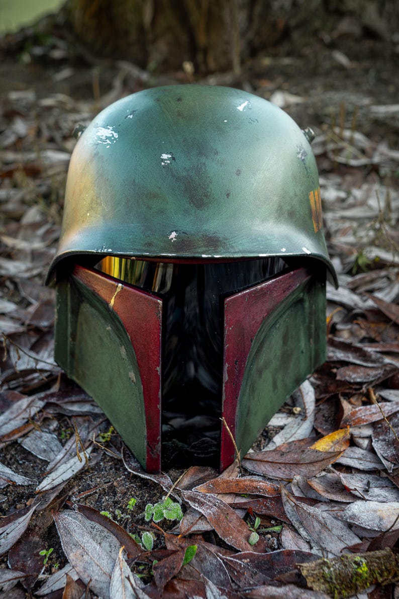 WW2 Boba Fett Helmet – Star Wars Inspired Cosplay Helmet | Battle-worn ...