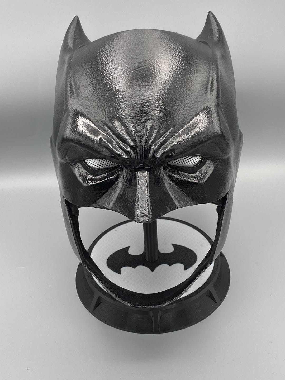 Batman Rebirth Mask With Leather Texture Cosplay Mask in Black ...