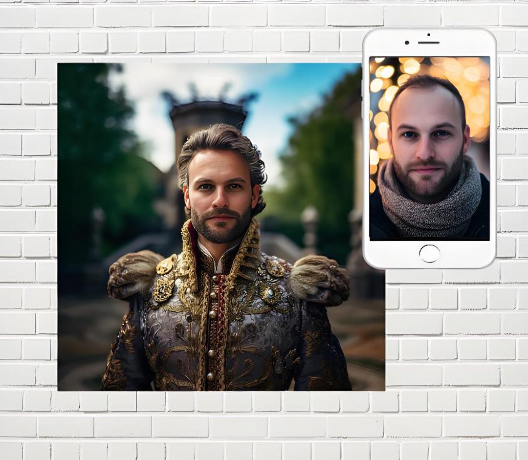 Royal Makeover for Men - Etsy