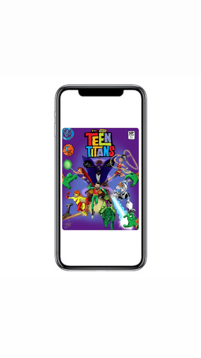 Teen Titans Issue 1 digital - Etsy