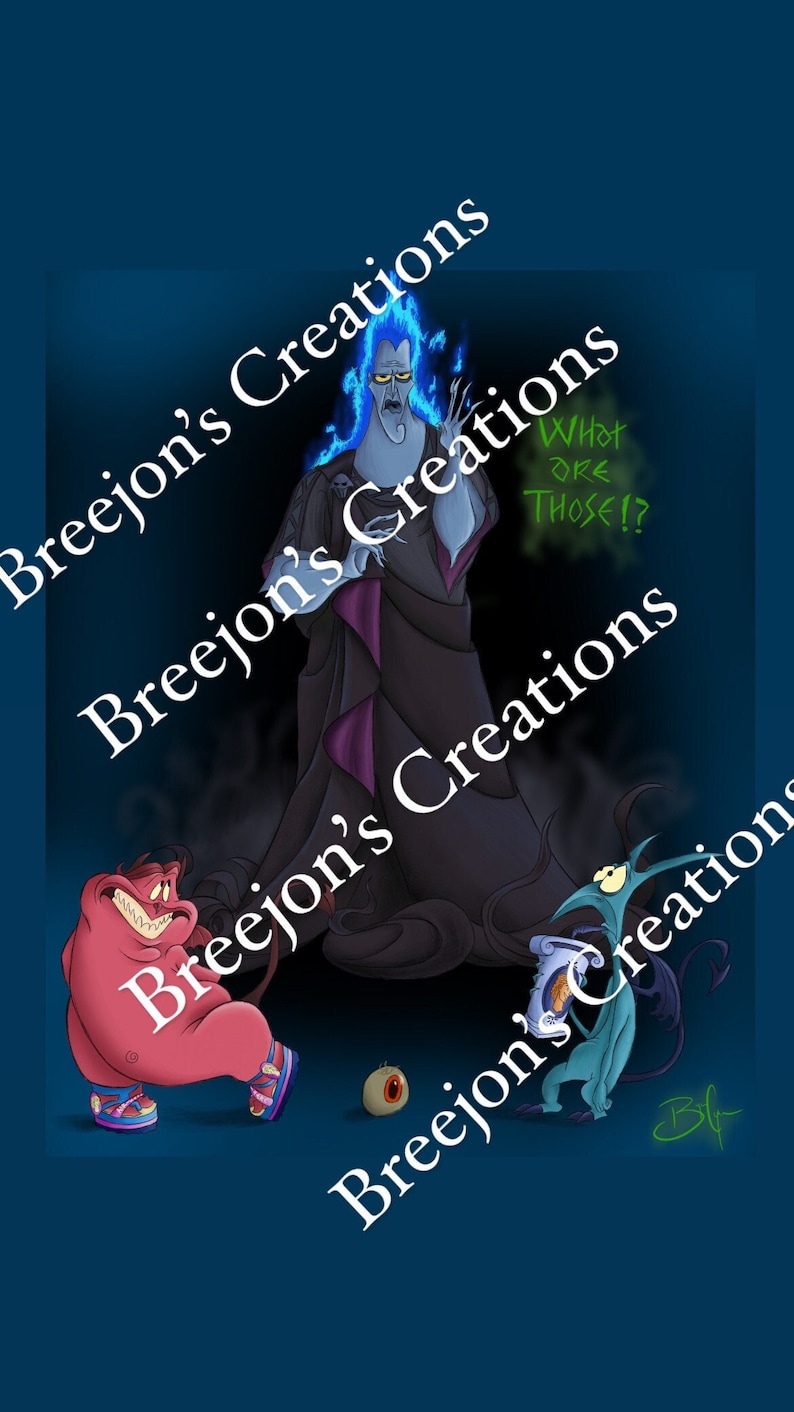 What Are Those?! - Hades, Pain & Panic - Hercules (digital) - Etsy
