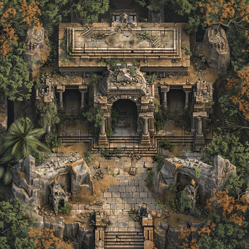 Forgotten Temple - Etsy