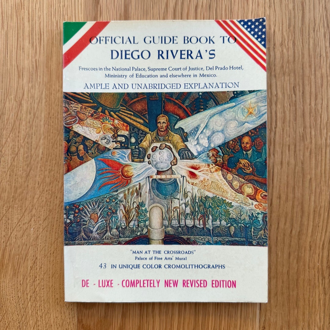 Offical Guide Book Diego Rivera Vintage Book - Etsy