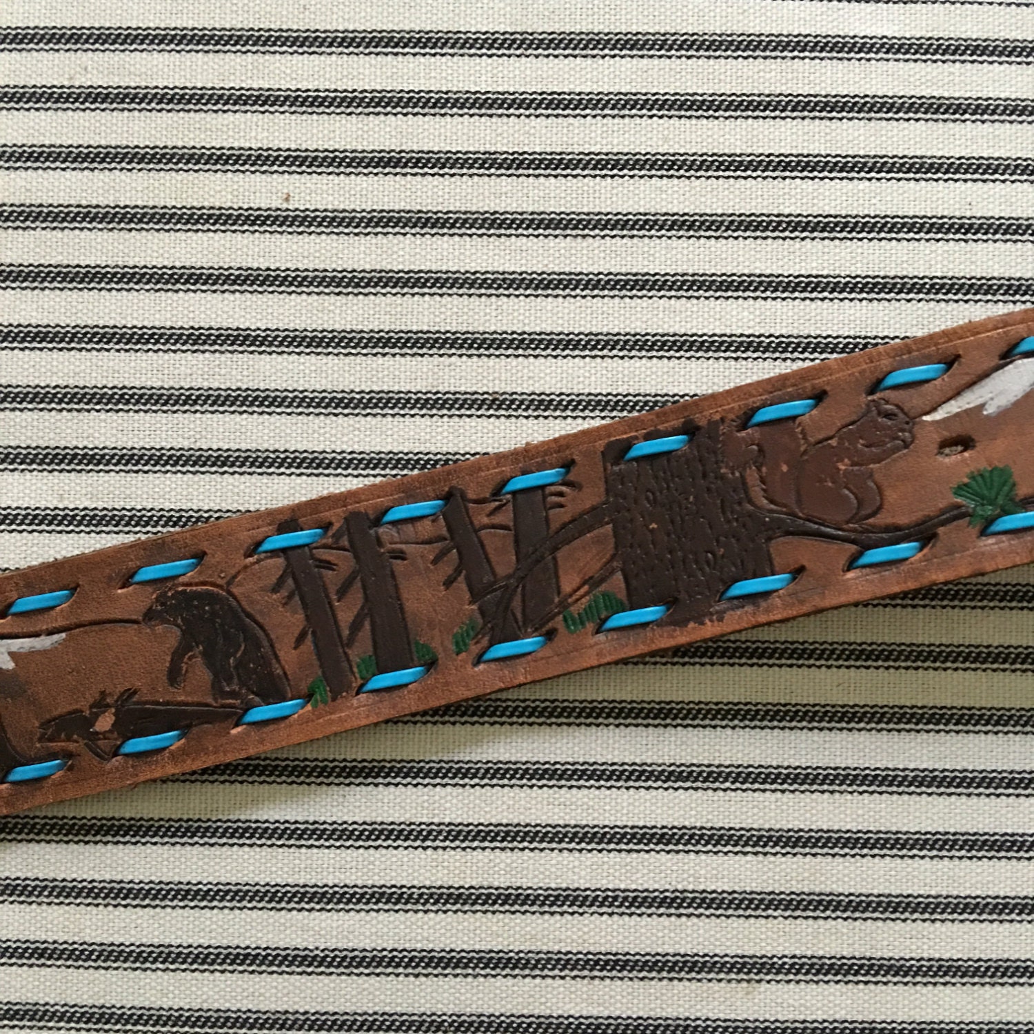 Vintage CHARLIE Western Boys Belt - Etsy