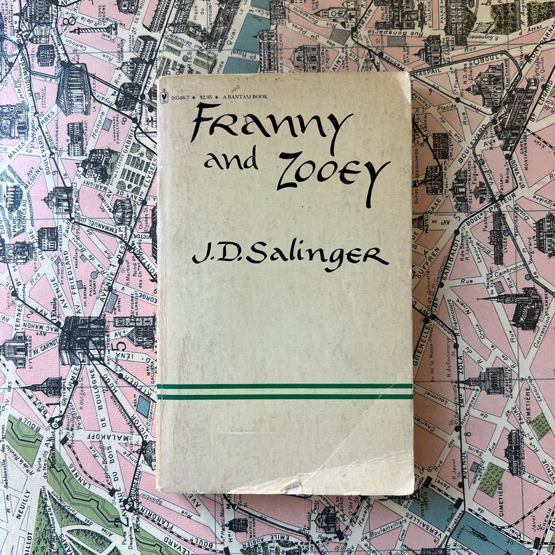 Franny and Zooey by JD Salinger ~ Vintage Paperback Book - Etsy
