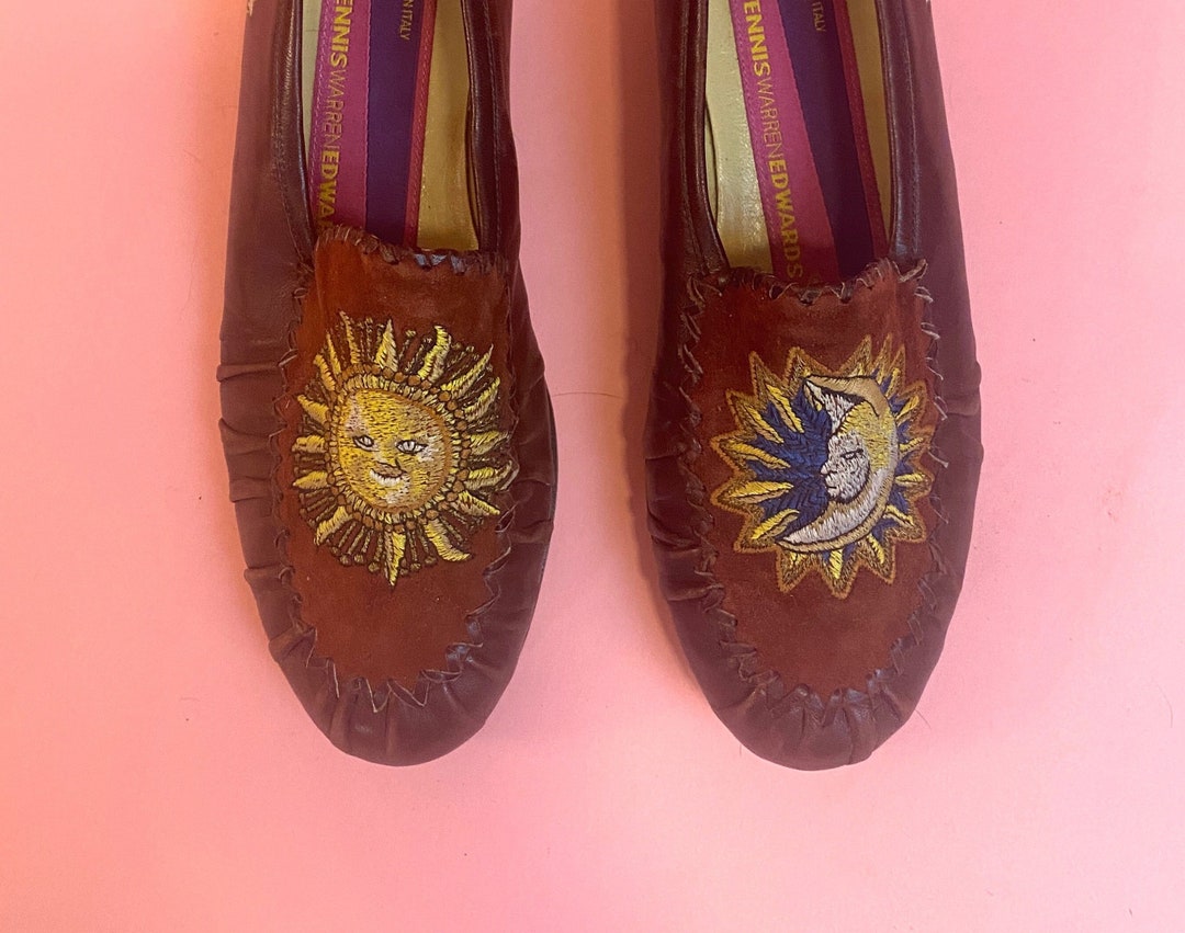 1980s Celestial Sun-moon-susan Bennis Warren Edwards-size 6.5 - Etsy ...