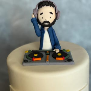 Dj Cake Topper , Dj Cake , Edible Personalized Dj Cake Topper , Gift ...
