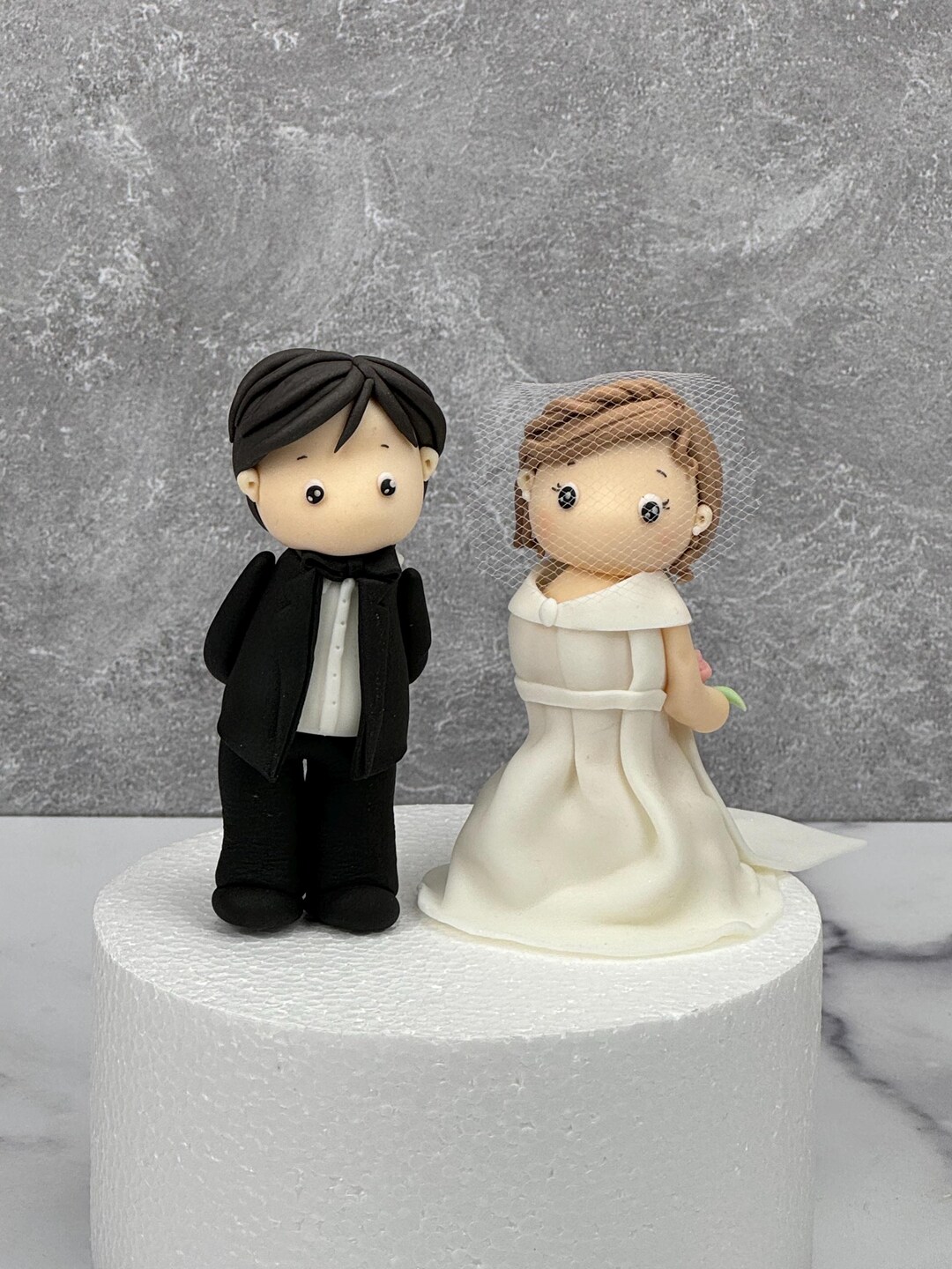 Wedding Cake Topper , Bride and Groom Topper, Custom Couple Topper ...