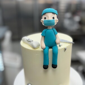 Doctor Cake Topper , Medical Cake Topper , Nurse Doctor Fondant Topper ...