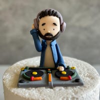 DJ Cake Topper - Etsy
