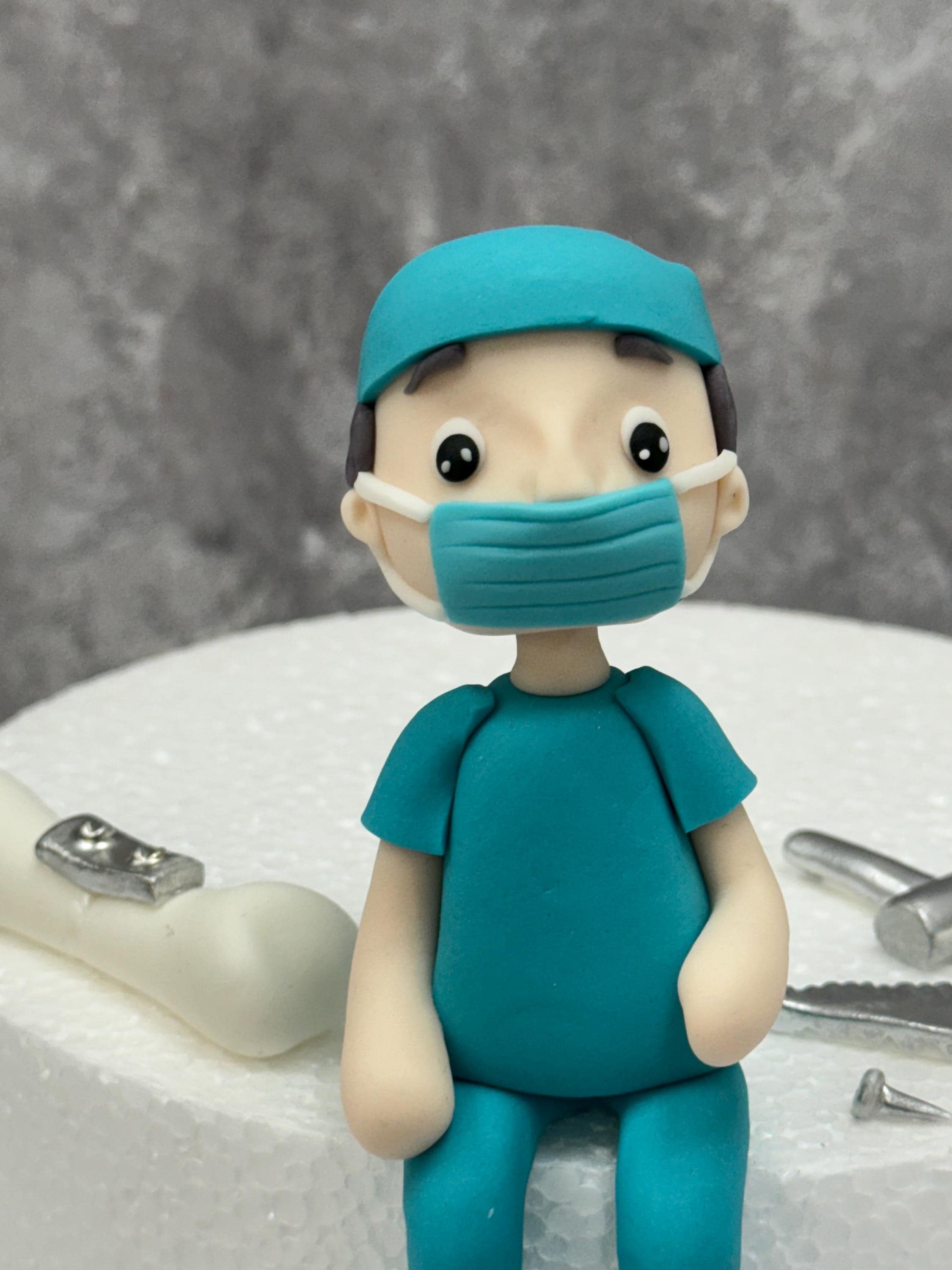 Doctor Cake Topper , Medical Cake Topper , Nurse Doctor Fondant Topper ...