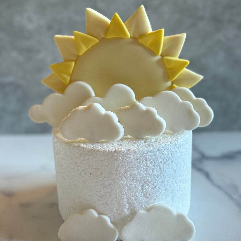 Sun Cake Topper - Etsy
