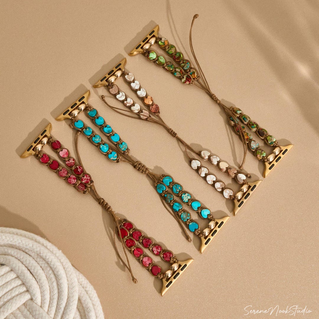 Bohemian Style Apple Watch Band, Woven Watches Bracelet, Nylon Apple ...