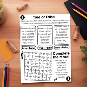 Careers in Action: Printable Educational Activity Book - Etsy