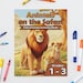 Animals on the Safari: Educational Activity Book - Etsy
