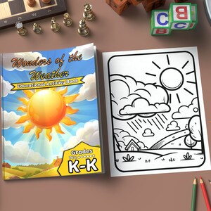 Wonders of the Weather: Educational Activity Book - Etsy