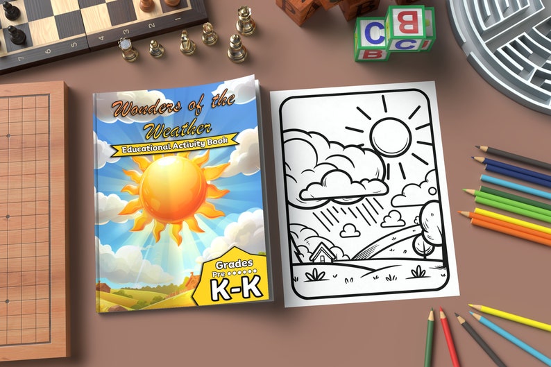 Wonders of the Weather: Educational Activity Book - Etsy