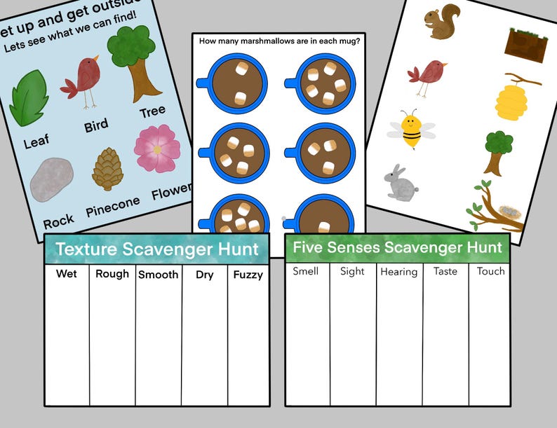 Outdoor Learning Activity - Etsy