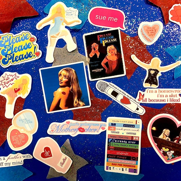 Sabrina Carpenter Stickers - Etsy