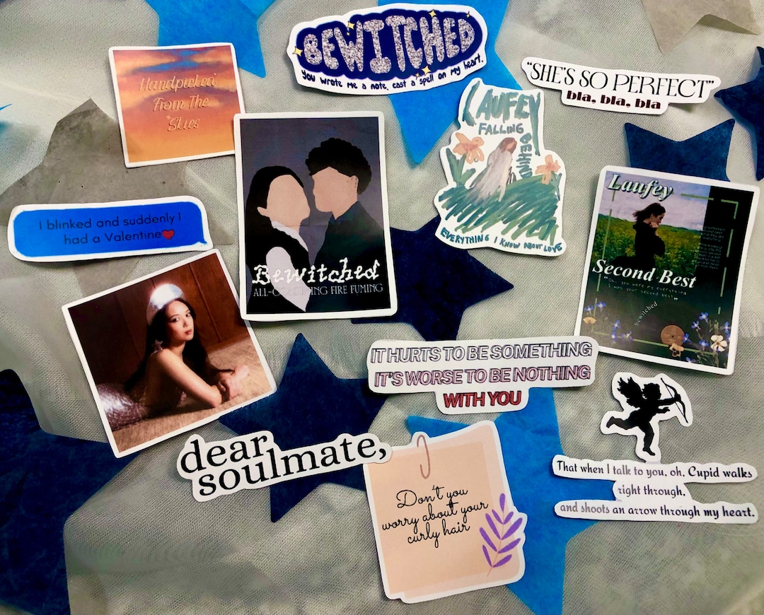 40pcs Laufey Sticker Pack - Etsy