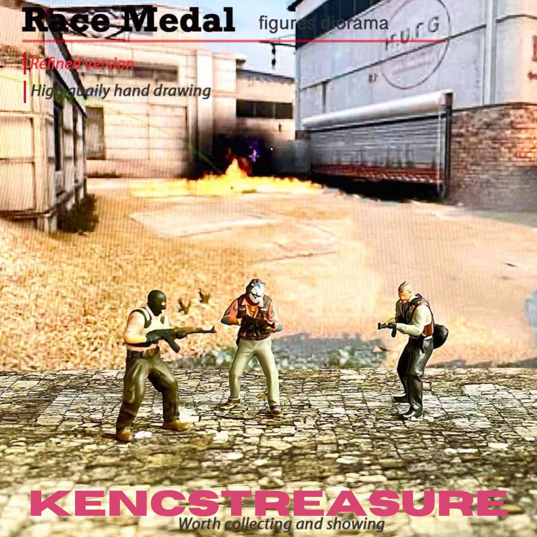 Counter-strike CSGO CS2 Mini Toy – Sandbox Model, Miniature Plant Model ...