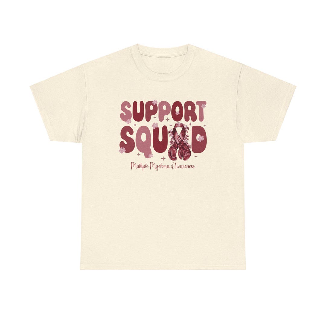 Support Squad Multiple Myeloma Shirt, Multiple Myeloma Awareness Shirts ...