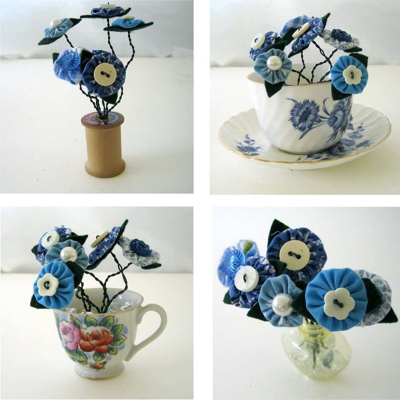 Mini Forever Flowers, Flower Bouquet for Office, Hospital, Room Decor ...