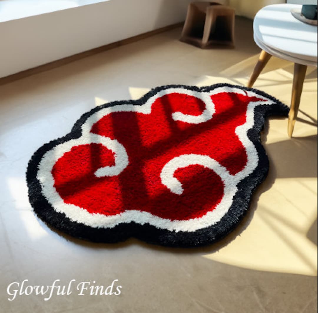Anime Akatsuki Rug Itachi Sasuke Naruto Shippuden Living Room Carpet ...