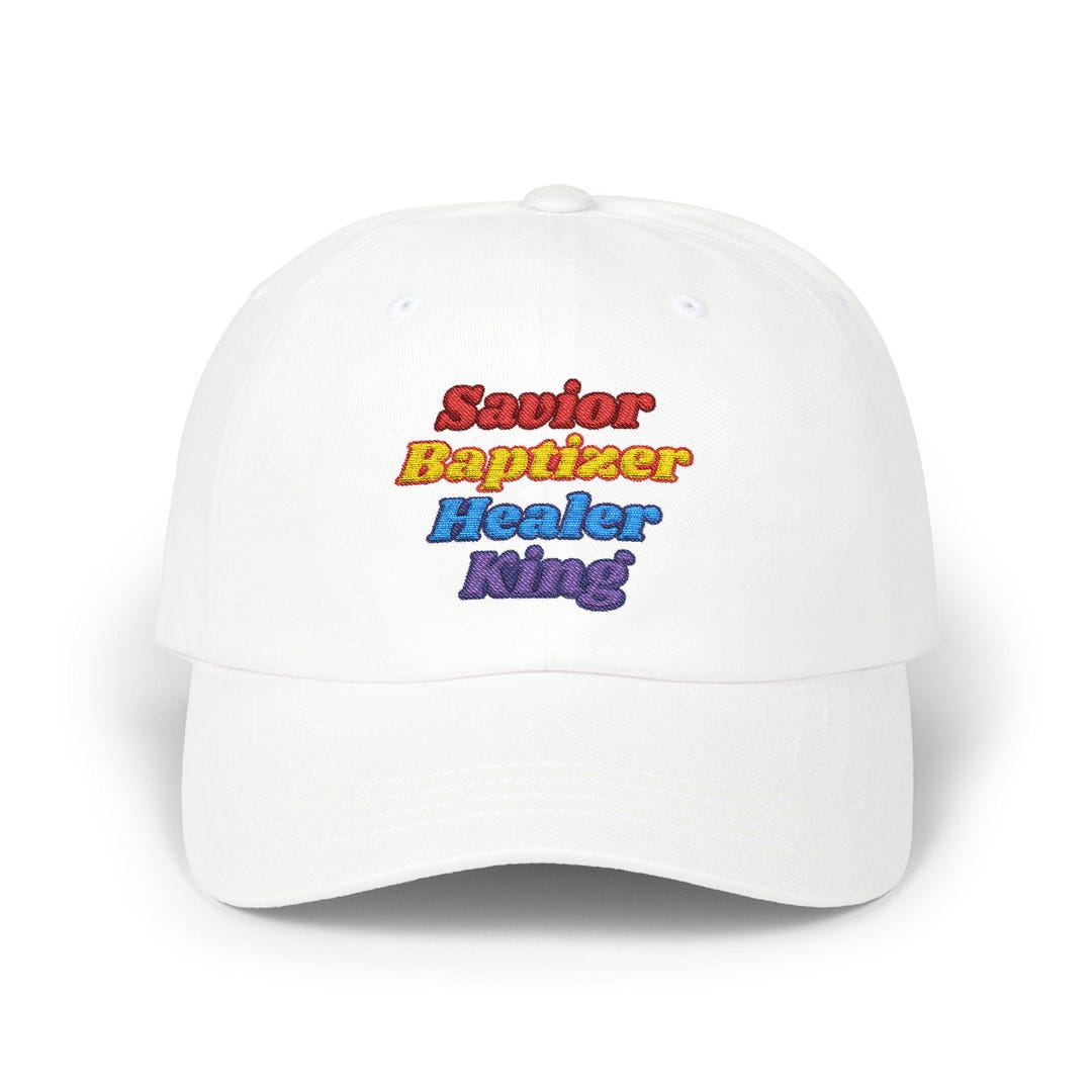 Embroidered Classic Dad Cap - Christian Faith Foursquare Church Hat ...