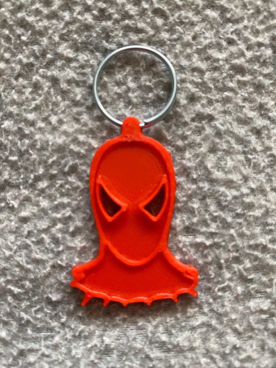 3D Printed Spider Man Key Chain, Bag Charm, Backpack Tag - Etsy